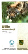 Wölfe vor unserer Haustür - Ein Flyer